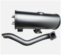 China STAR ZEBRA Muffler Silencer 729989-13100 129944-13520 for Yanmar 4TNV98 Engine Generator for sale