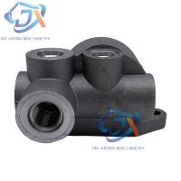 China SK200-6 Oil Filter Head Forerunner Seat for Kobelco Excavator 6D34 Engine for sale