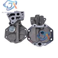 China Engine Oil Filter Seat 4 Holes 1R-0739 8 Holes 1R-0749 for Excavator E320B E320C E320D for sale