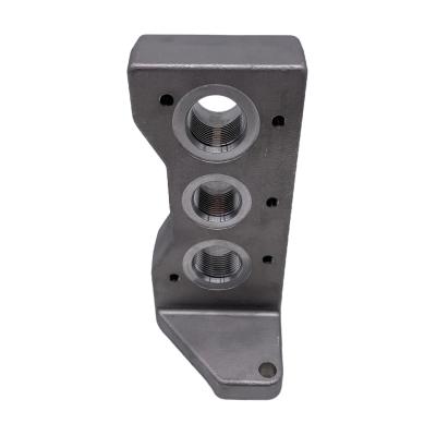 China Excavator Oil Filter Housing 1R-1807 Cabin Filter Base Connection for Heavy Equipment for sale