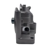 China 4BD1 Engine Oil Filter Head for Kobelco SK120 Sumitomo SH120 Excavator Parts for sale