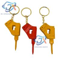 China Mini Excavator Bulldozer Loader Model Ornament Ashtray Pen Holder Souvenir Keychain Gift 10cm for sale