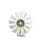China Excavator Diesel Engine Fan Blade 7 Blades 4 Holes Cooling Fan for 6BG1 6D102 6D104 S6K S4K J05 J08 for sale