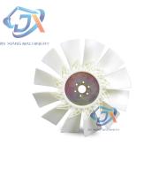 China Excavator Diesel Engine Fan Blade 7 Blades 4 Holes Cooling Fan for 6BG1 6D102 6D104 S6K S4K J05 J08 for sale