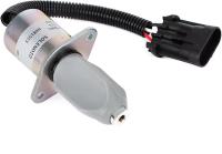 China Flameout Solenoid Valve 12V 6681513 6667993 for Kubota Engine S150 S160 S175 Excavator for sale