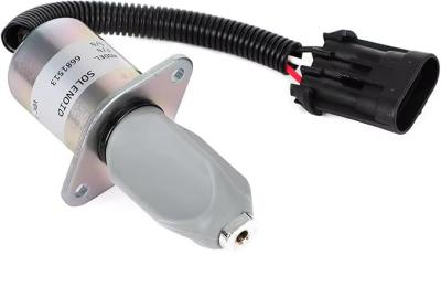 China Flameout Solenoid Valve 12V 6681513 6667993 for Kubota Engine S150 S160 S175 Excavator for sale