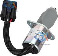 China Flameout Solenoid Valve 12V 6681513 6667993 for Kubota Engine S150 S160 S175 Excavator for sale