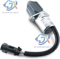 China Flameout Solenoid Valve 12V 6681513 6667993 for Kubota Engine S150 S160 S175 Excavator for sale