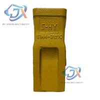 China Excavator Bucket Tooth 61n4-31210 for Hx110 Hx140 R130 R150 Yellow Sharp Teeth for sale