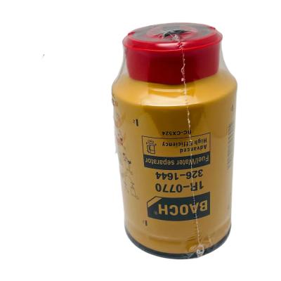 China Fuel Water Separator 326-1644 1R-0770 1R0770 Fuel Filter for CAT 322C Excavator for sale