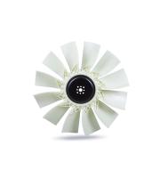 China Engine Cooling Fan 12 Blades 710mm Diameter for Hyundai R305-7 Excavator Upgrade 9 to 12 for sale