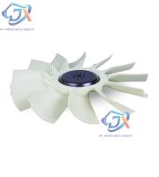 China Engine Cooling Fan 12 Blades 710mm Diameter for Hyundai R305-7 Excavator Upgrade 9 to 12 for sale