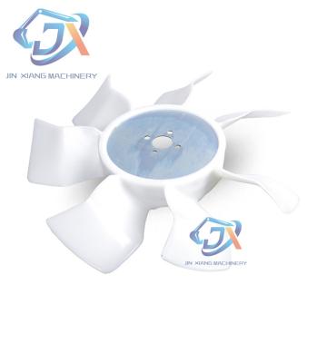 China Kubota V3800 Engine Cooling Fan Blade 1C010-74110 High Quality Heat Dissipation 6 Blade for sale