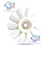 China Excavator Engine Cooling Fan Blade 35-2407 1372407 for E311D 312D E312D Nylon OEM for sale