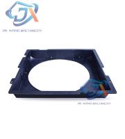 China EC55 EC60 Engine Fan Blade Protective Cover Radiator Fan Shroud 3183668 Heavy Duty for sale
