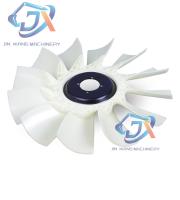 China Cooling Fan Blade 14603988 VOE14603988 8 Blades for D6E Engine EC210 Excavator Radiator Fan for sale