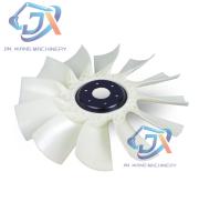 China EC360 Excavator Cooling Fan Blade D12D Diesel Engine 8-Blade 600mm Diameter for sale