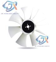 China Excavator Fan Blade 4TNV94 4TNV94L Plastic 129953-44710 for R60-7 R80-7 DH60-7 Forklift for sale
