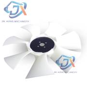 China Excavator Fan Blade 4TNV94 4TNV94L Plastic 129953-44710 for R60-7 R80-7 DH60-7 Forklift for sale