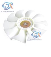 China Engine Cooling Fan Blade 10 Blade Replacement for Komatsu PC30 3D84E Excavator for sale