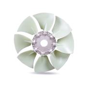 China Used Radiator Fan Blades for EC210B 200D 220D D6E Engine Construction Machinery Parts 600mm for sale
