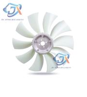 China Cooling Fan Blade for 4TNV94 4D94 Engines Excavator Construction Machinery Parts 500mm Diameter for sale