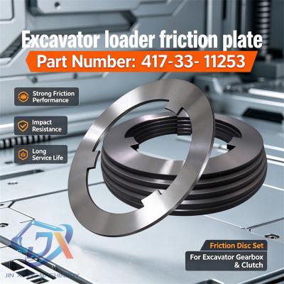China Construction Machinery Transmission PLATE 417-33-11252 417-33-11253 for Wheel Loader WA150-3 WA180-3 WA120-3 for sale