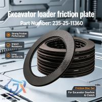 China Friction Brake Disc 2352511360 CLUTCH FRICTION DISC 235-25-11360 for Wheel Loader WA420-3 WA470-3 WA500-3 for sale