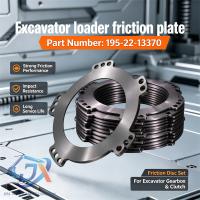 China Friction Plate 195-22-13370 Friction Disc FM7370MP Automatic Transmission Friction for Komatsu D375A-3 D355A Bulldozer Star zebra for sale