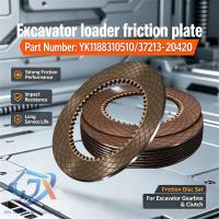 China Star zebr 54T Clutch Disc YK1188310510  37213-20420 for Kawasaki Excavator loader spare parts for sale