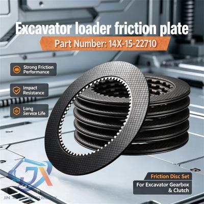 China STAR ZEBRA Transmission Friction Disc 14X-15-22710 for Komatsu D65 D85 D65PX-12 Bulldozer for sale