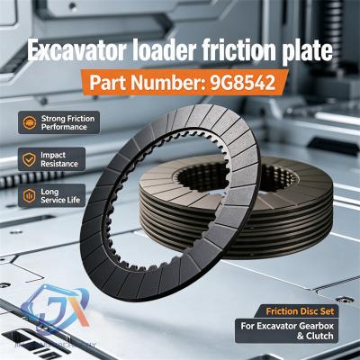 China STAR ZEBRA 9G8542 High Performance for CAT Transmission Paper Friction Plate Clutch Disc 133.1mm IT45 Internal Teeth cb9 for sale