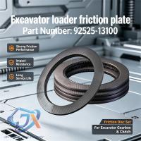 China STAR ZEBRA FRICTION DISC PLATE 92525-13100 9252513100 for MITSUBISHI MG330 for sale