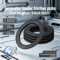 China Forklift Transmission Plates 91824-08101 9182408101 DISC FRICTION FITS for MITSUBISHI Construction Machinery Parts for sale