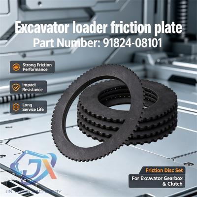 China Forklift Transmission Plates 91824-08101 9182408101 DISC FRICTION FITS for MITSUBISHI Construction Machinery Parts for sale
