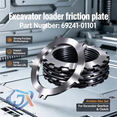 China 69241-01101 FRICTION DISC PLATE 6924101101 Construction Machinery Parts Excavator for sale