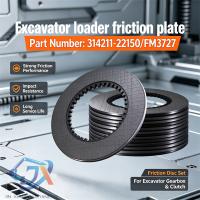 China STAR ZEBRA 314211-22150 for FURUKAWA Paper Based Friction Disc Clutch Plate PAPER IT38 133.6x77.0x2.8mm FM3727 for sale
