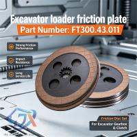 China STAR ZEBRA FT300.43.011 High Performance LOCAL MARKET Transmission Paper Based Friction Plate Clutch Disc 224mm IT15 Internal Teeth for sale