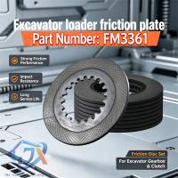 China STAR ZEBRA Friction Disc Plate FM3361 FRICTION Commonly for Allied and Hyster Winches Construction Machinery Parts for sale