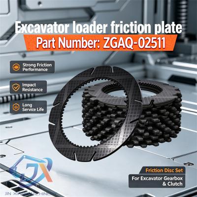 China STAR ZEBRADISC FRICTION ZGAQ-02511 ZGAQ02511 ZGAQ-02512 ZGAQ-02513 Clutch Disc for HYUNDAI HL740-9A, HL740-9S, HL740TM-9A WHEEL LOADER for sale
