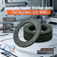China STAR ZEBRA Steel Friction Clutch Plate Disc 122-1880 A175806 for C a T Case 580E 580K 580SK 590 650G 850E 850G 855E for sale