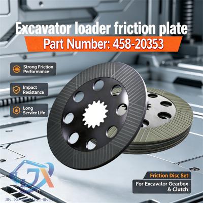 China STAR ZEBRA Brake Friction Disc 458-20353 for JCB 3CX 4CX Backhoe Loader | 45820353 Brake Plate Replacement for sale