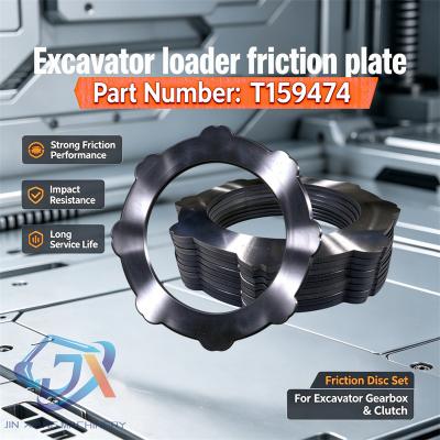 China STAR ZEBRA FRICTION PLATE DISC CLUTCH T159474 for 210K 210LE 210LJ 310E 310G 310J Construction Machinery Parts for sale