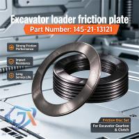 China STAR ZEBRA Top Fashion Recommend Excavator Parts Friction Plate Clutch Disc 145-21-13121 1452113121 336.5x240.5x4.2mm OT111 for sale