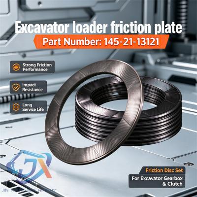 China STAR ZEBRA Top Fashion Recommend Excavator Parts Friction Plate Clutch Disc 145-21-13121 1452113121 336.5x240.5x4.2mm OT111 for sale