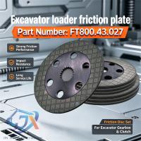 China STAR ZEBRA Best Tractor Spare Parts FT800.43.027 Friction Brake Disc Suitable for Models Loader for sale