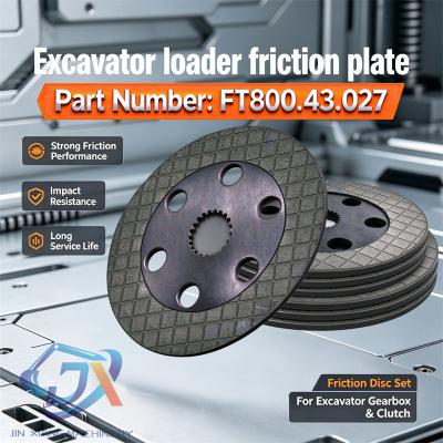 China STAR ZEBRA Best Tractor Spare Parts FT800.43.027 Friction Brake Disc Suitable for Models Loader for sale