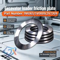 China STAR ZEBRA 9V6165 5V0009 2V7269 Friction Plate Fits for Wheel Dozer 824C Wheel Loader 980C Construction Machinery Parts Excavator for sale