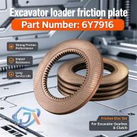 China STAR ZABRA 6Y7916 6Y-7916 2G9909 8D2421 Friction Disc for Engine 3176 3304 3306 for sale