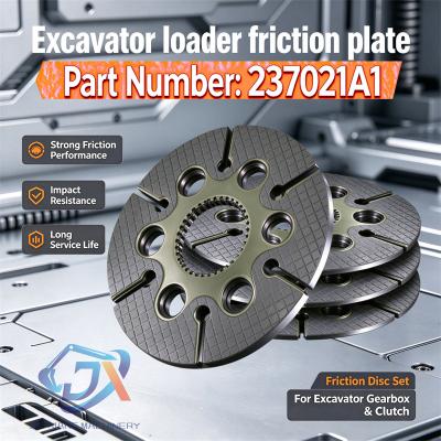 China STAR ZABRA 237021A1 FRICTION PLATE DISC FRICTION CLUTCH 4X Brake Disc 237021A1 for Case 580L 580M 580SL 580SM 580SM+ 585G 586G 588G for sale